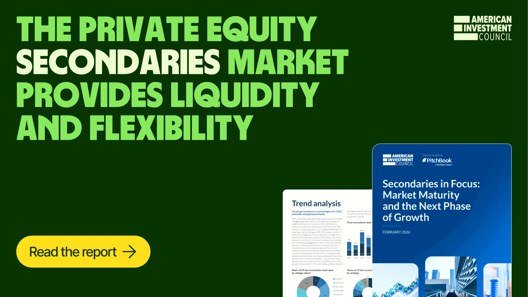 NEW REPORT: Private Equity Secondaries Market Provides Liquidity and ...